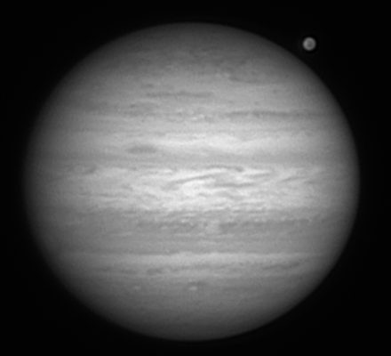 Jupiter and Ganyede - animation in IR (dec 2) - Major & Minor Planetary ...